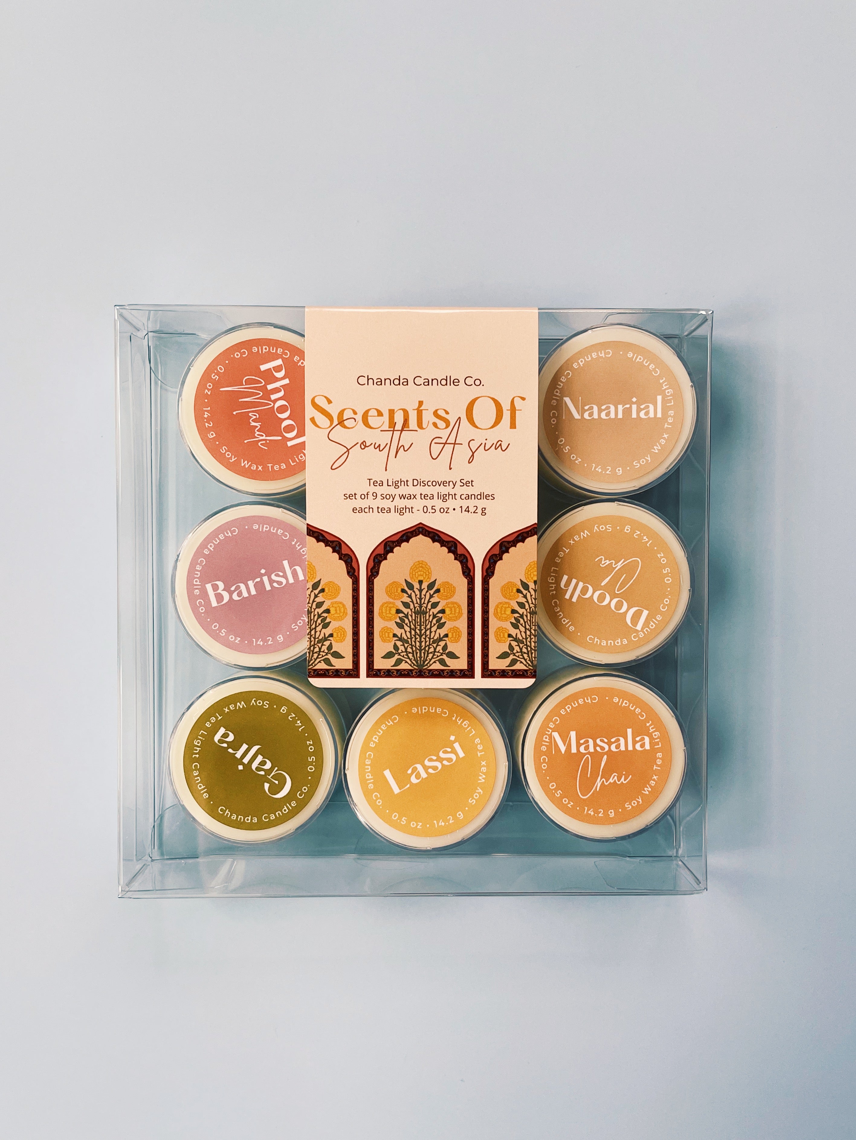 Sample Set – Chanda Candle Co.